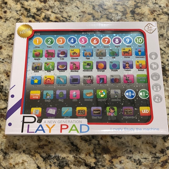 zhiyin | Toys | New In Box Zhiyin Brand Musical Toy Pretend Tablet Ages ...
